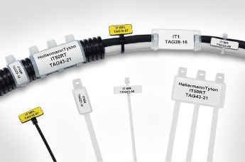 Cable labels, wire labels for industrial identification