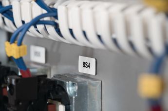 Cable labels, wire labels for industrial identification
