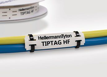 Cable labels, wire labels for industrial identification