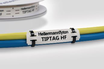 Cable labels, wire labels for industrial identification