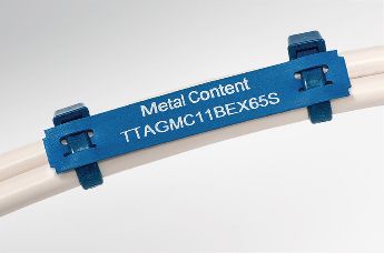 Cable tags, wire tags: continuous and ladder-style