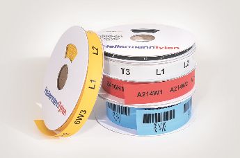 Cable labels, wire labels for industrial identification
