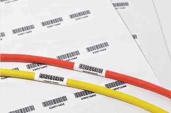Cable labels, wire labels for industrial identification