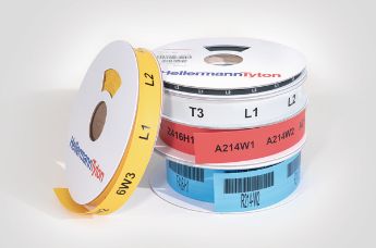 Cable labels, wire labels for industrial identification