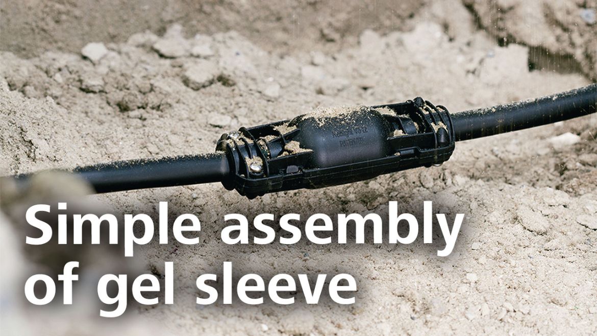 IP68 gel cable connectors