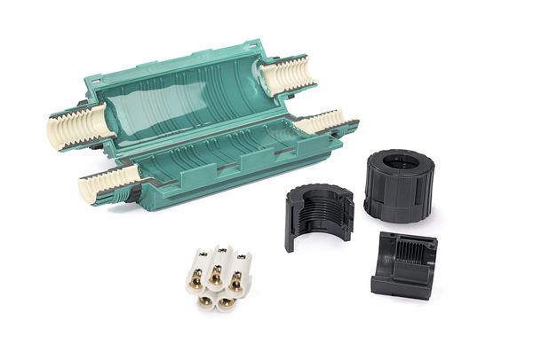 Straight-through gel cable joints with connectors Reliseal V510 (435-01661)